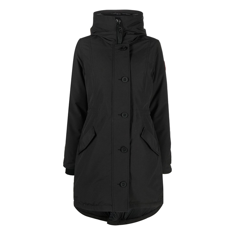 23FW 캐나다구스 / 여성 로스클레어 후드 파카 블랙 2580W 61 STK :: 구하다