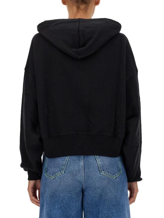 MSGM(엠에스지엠) 23SS 엠에스지엠 후드 티셔츠 2000MDM509 20000099 BLACK | S.I.VILLAGE ...