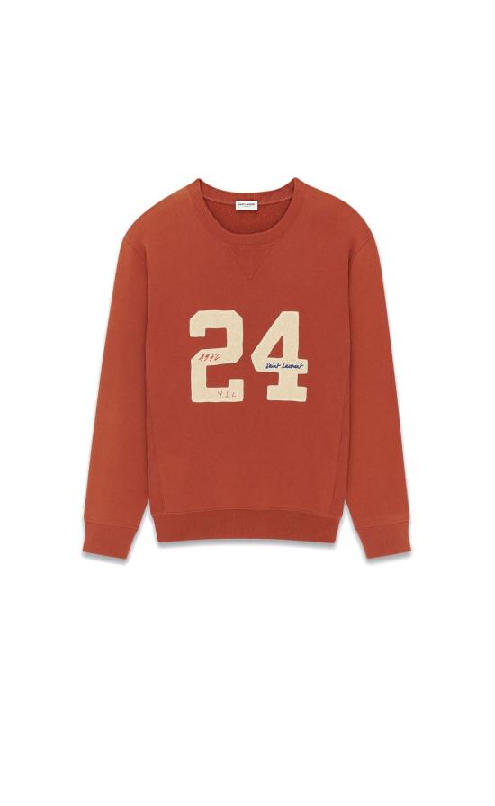 SAINT LAURENT(생로랑) 23FW 생로랑 스웨터 731083Y37FY6457 ROUILLE BEIGE | S.I.VILLAGE (에스아이빌리지)