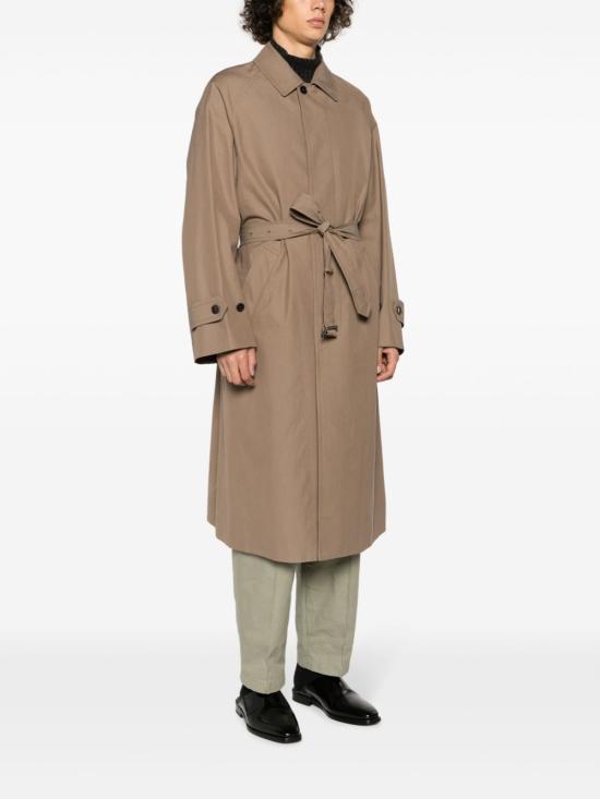 AURALEE(오라리) 23FW 오라리 트렌치 코트 A23AC01FB BROWNGREYCH | S.I.VILLAGE (에스아이빌리지)