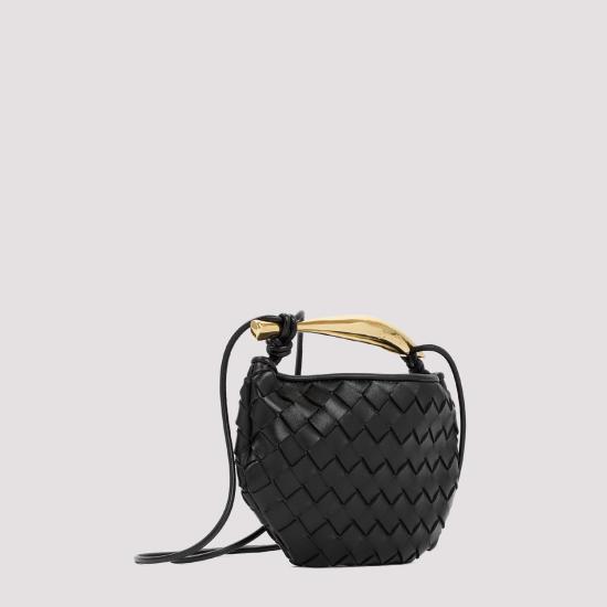 BOTTEGA VENETA(보테가베네타) 24SS 보테가베네타 토트백 744267 VCPP1 1019 BLACK BRASS ...