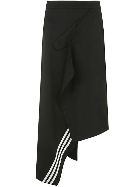 ADIDAS(아디다스) 24SS 아디다스 Y3 미디 스커트 IN4372 BLACK | S.I.VILLAGE (에스아이빌리지)