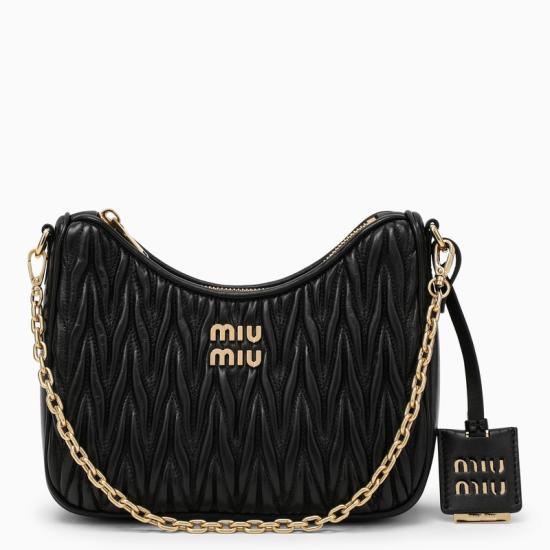 MIU MIU(미우미우) 24SS 미우미우 숄더백 5BH211TWON88 Black | S.I.VILLAGE (에스아이빌리지)